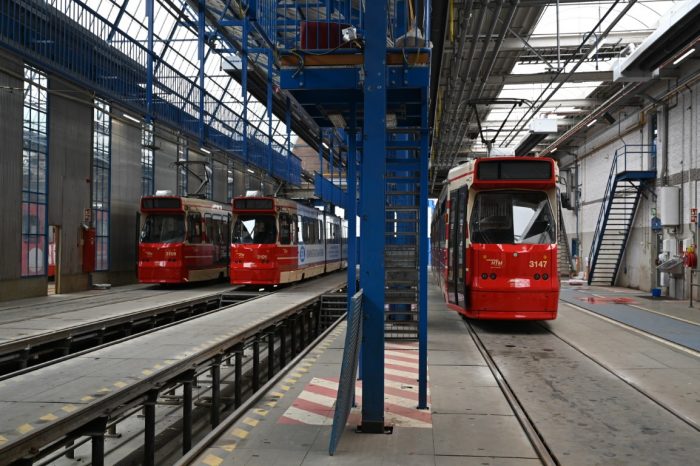 Remise Scheveningen wordt verbouwd - Haags Openbaar Vervoer Museum